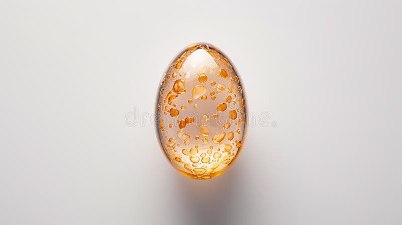 An Unusual Alien Transparent Egg with a Mysterious Substance Inside ...