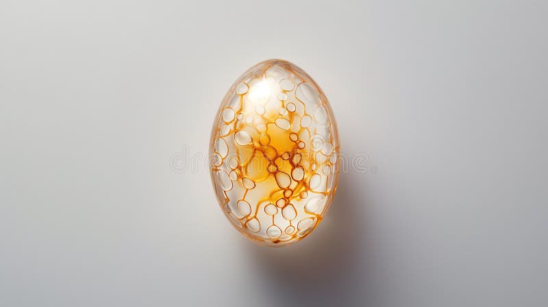 An Unusual Alien Transparent Egg with a Mysterious Substance Inside ...