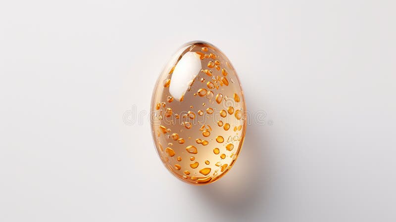 An Unusual Alien Transparent Egg with a Mysterious Substance Inside ...