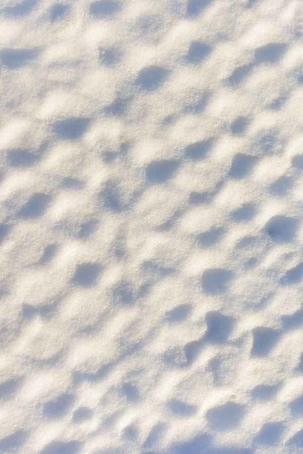 An Unusual Background, a Grid Covered with a Thick Layer of Snow. the ...