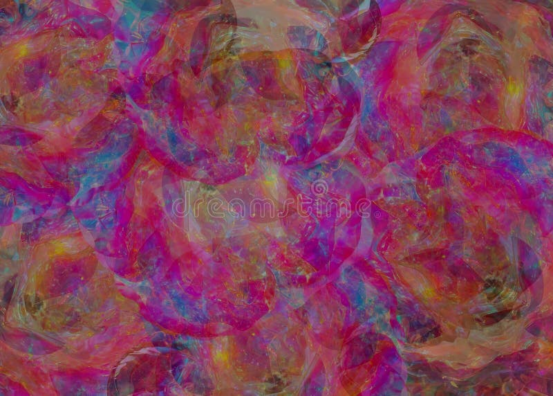 Bright Fantasy Abstract Holographic Background Stock Illustration ...