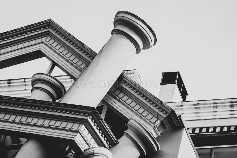 Unusual Building with Lots of Windows and Interesting Architecture ...