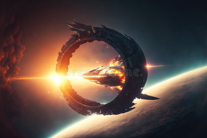 A Unusual Celestial Objects with a Ring Like Shape Passes by the ...