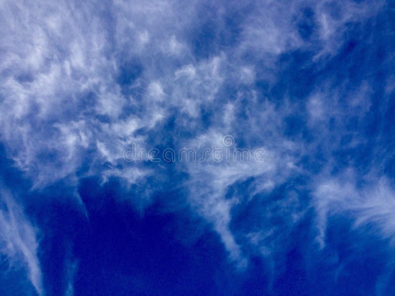 Unusual Cloud Formation or Pattern Stock Photo - Image of pattern ...
