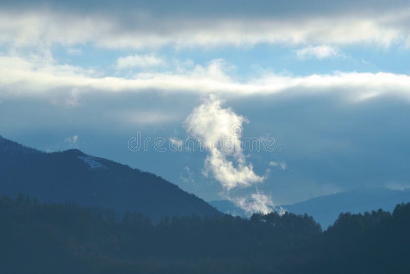 Unusual clouds in the sky stock image. Image of unusual - 361272895