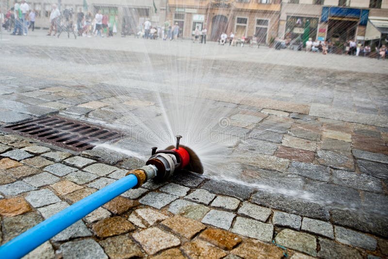 Unusual Coolness on Hot Days Stock Photo - Image of city, wroclaw: 15167210
