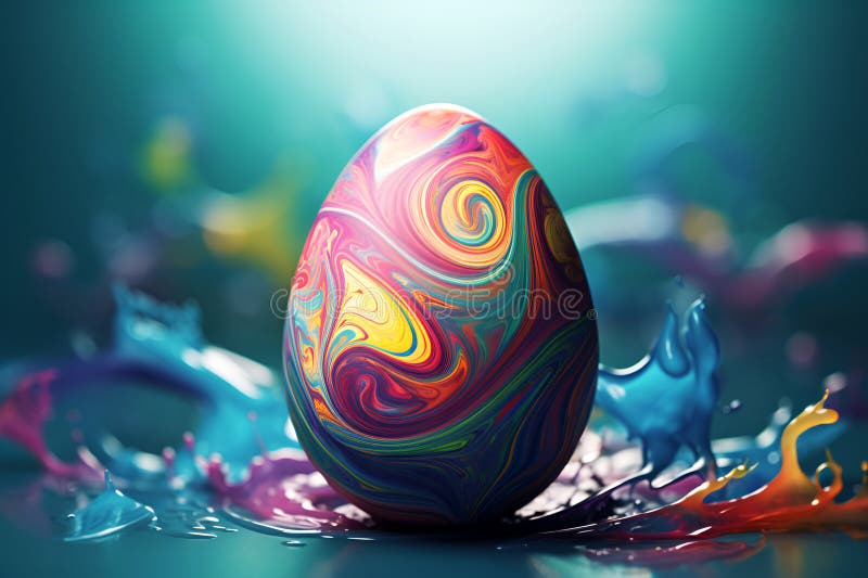 Unusual Design for Easter Using Acidic Colors, Surreal Reality ...
