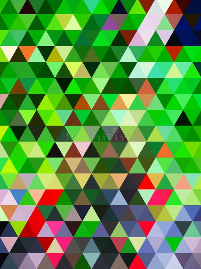 An Unusual Digital Pattern of Squares in Different Colors Stock ...