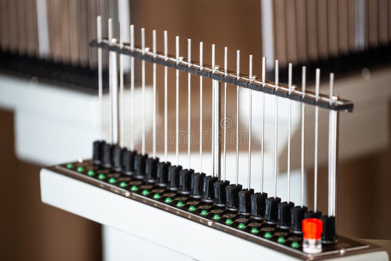 An Unusual Electronic Installation of Tubes Stock Photo - Image of ...