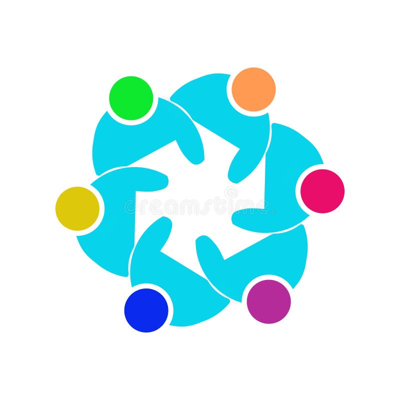 Unusual Group of People. Group of People in Teamwork and Group ...