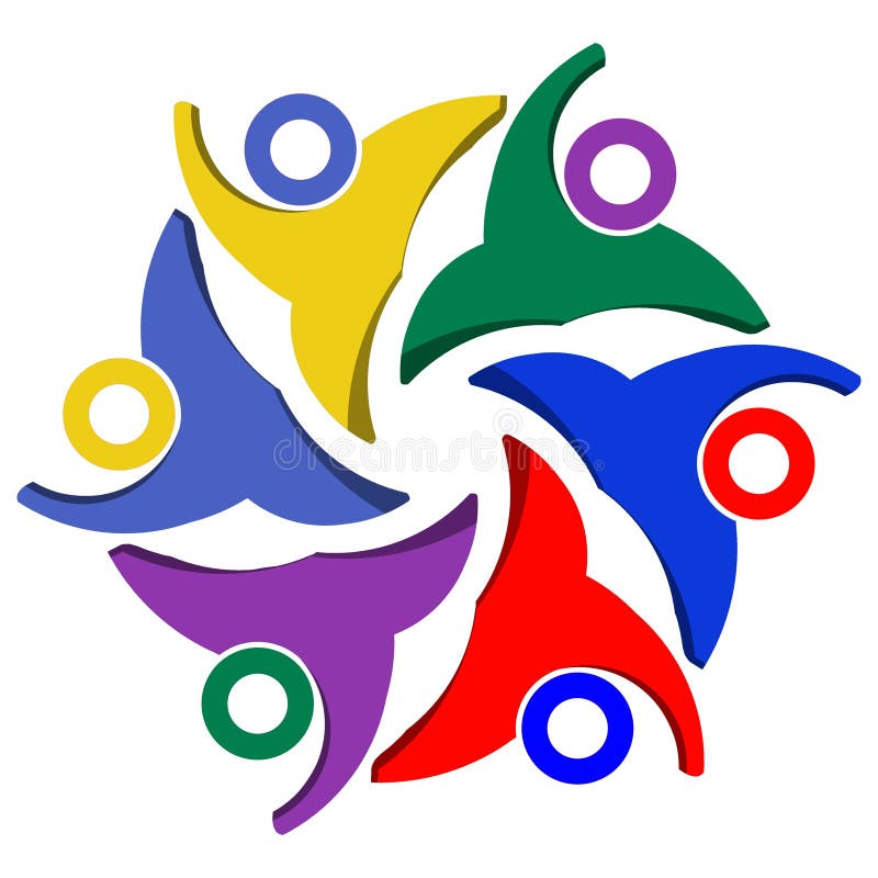 Unusual Group of People. Group of People in Teamwork and Group ...