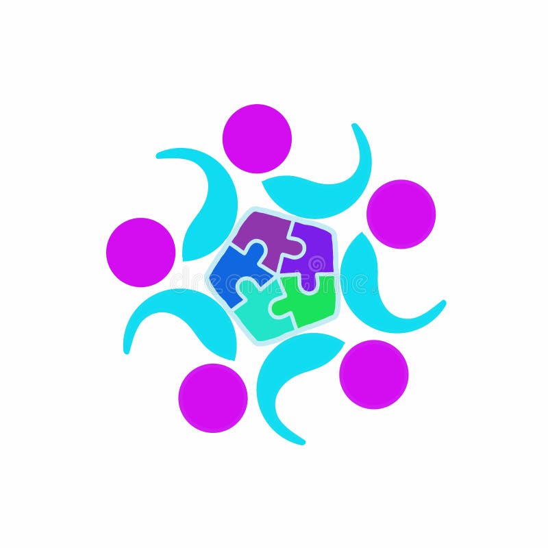 Unusual Group of People. Group of People in Teamwork and Group ...