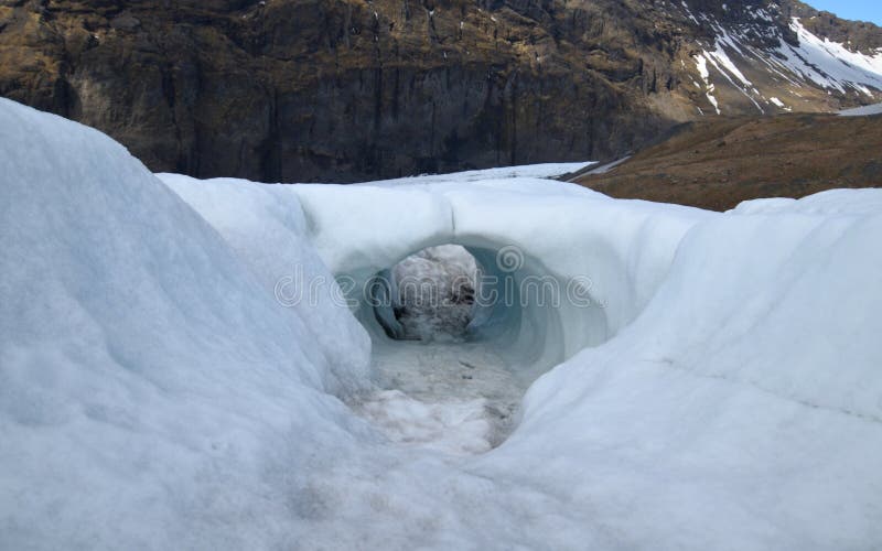 Unusual Ice Flow in a Glacier in Iceland Stock Photo - Image of glacier ...