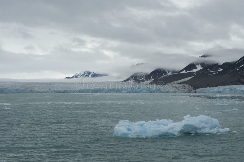 Unusual Ice Formation in Arctic Sea Stock Photo - Image of iceberg ...