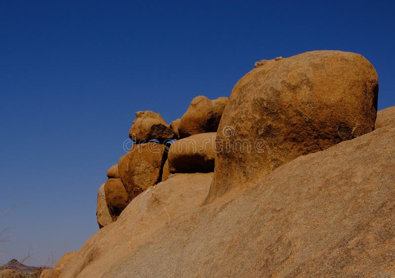 Unusual and Interesting Rock Formation in the Spitzkoppe Mountain of ...