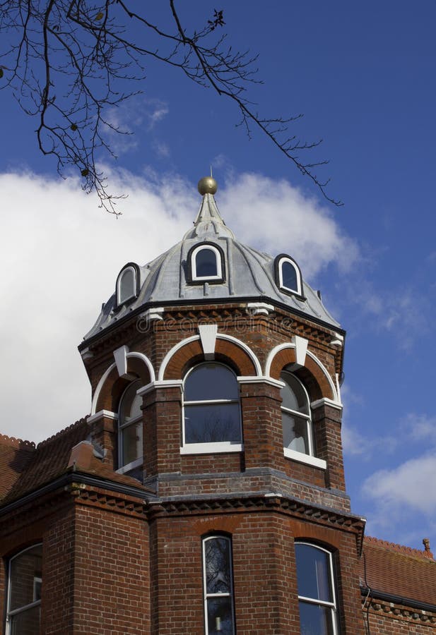 Unusual Lead roof building stock photo. Image of building - 51482746