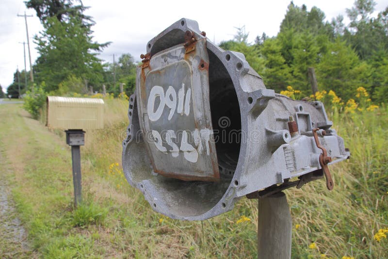 Unusual Mailbox stock image. Image of sense, country - 74259855