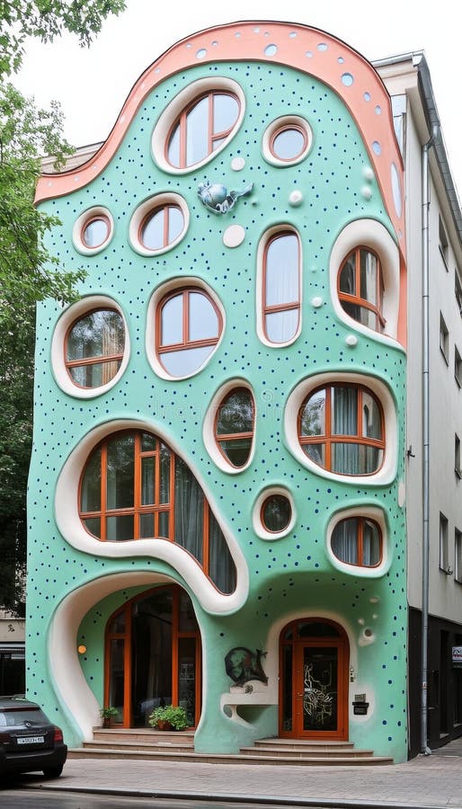 Unusual Modern Architecture Whimsical Building Design with Rounded ...