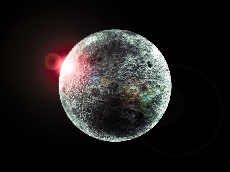 Unusual moon by SGCE stock image. Image of colors, lover - 138197999