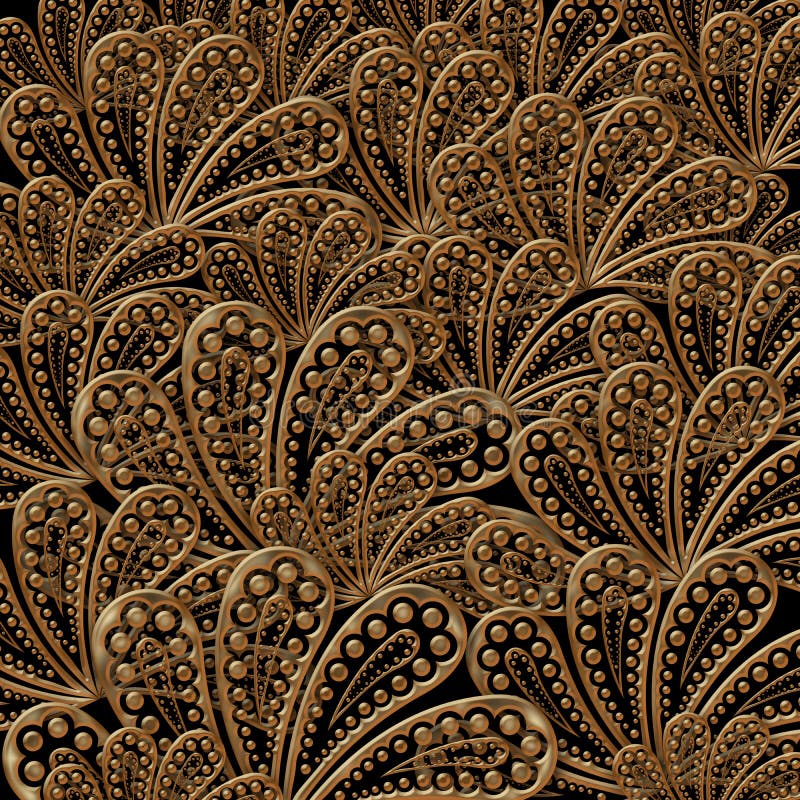 Unusual pattern stock illustration. Illustration of gilt - 13507596