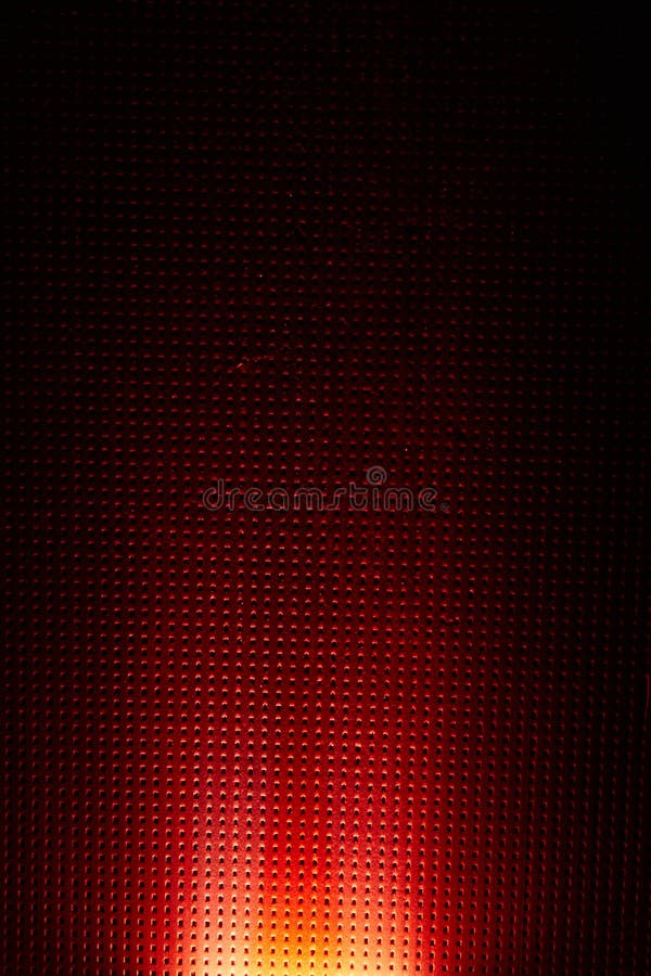 Unusual Ray of Light on a Red Background in a Black Dot Stock Photo ...