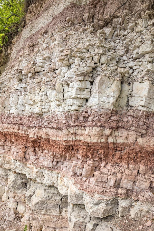 Unusual Rock Formations in the Form of Multi-colored Layers of Rocks ...