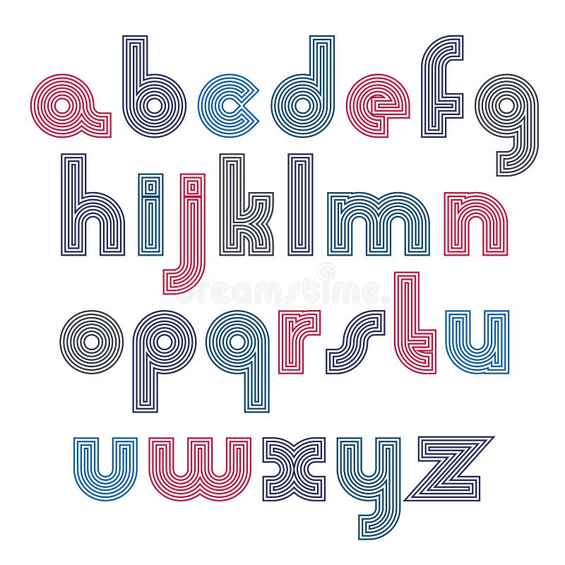 Straight Lines Font Stock Illustrations – 322 Straight Lines Font Stock ...