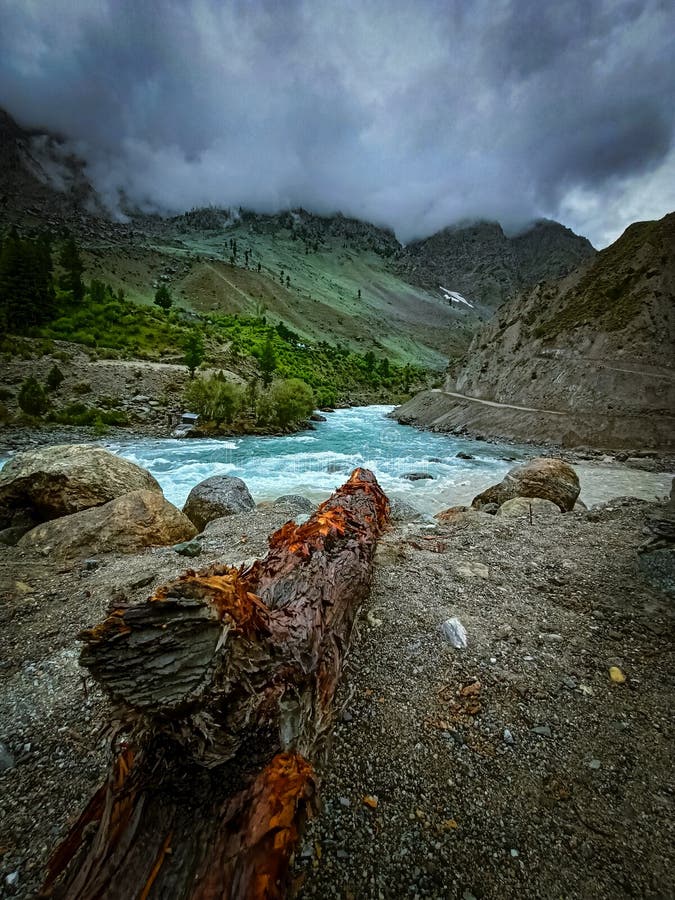 An Unusual Scene Where Two Rivers of Different Colors Meet and Flow ...