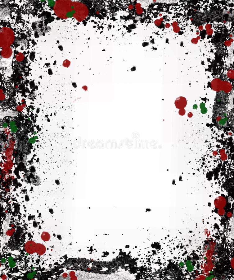 Grungy heavy metal border stock illustration. Illustration of space ...