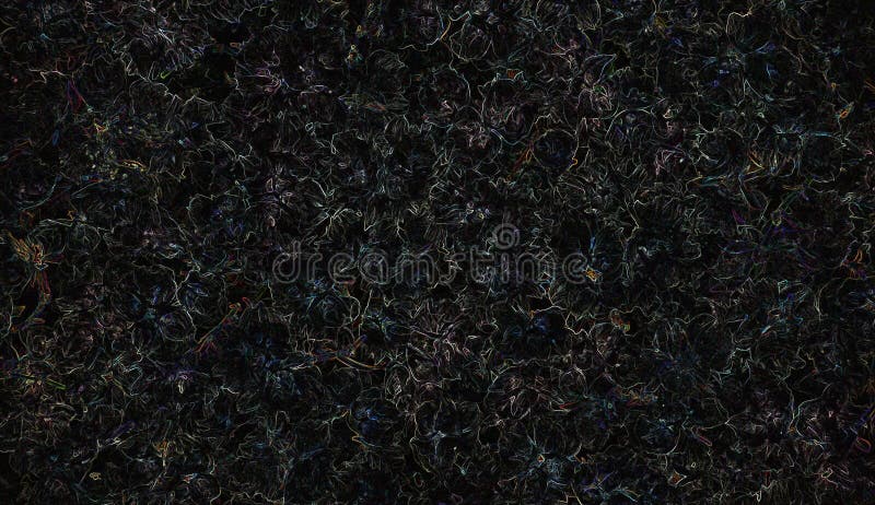 Unusual Texture Black with Multi-colored Messy Lines and Zigzags ...