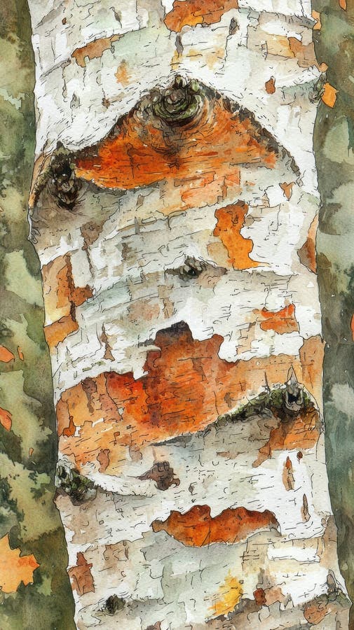 An Unusual Tree with a Face Carved into the Bark Creating a Whimsical ...