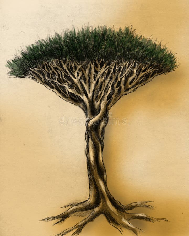 2,400+ Drawing tree pencil Free Stock Photos - StockFreeImages