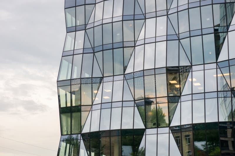 Transparent Walls of the House Stock Photo - Image of frames ...