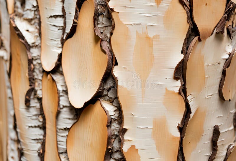 Unusually Thick Bark Peeling Off from the Tree.AI Generated Stock ...