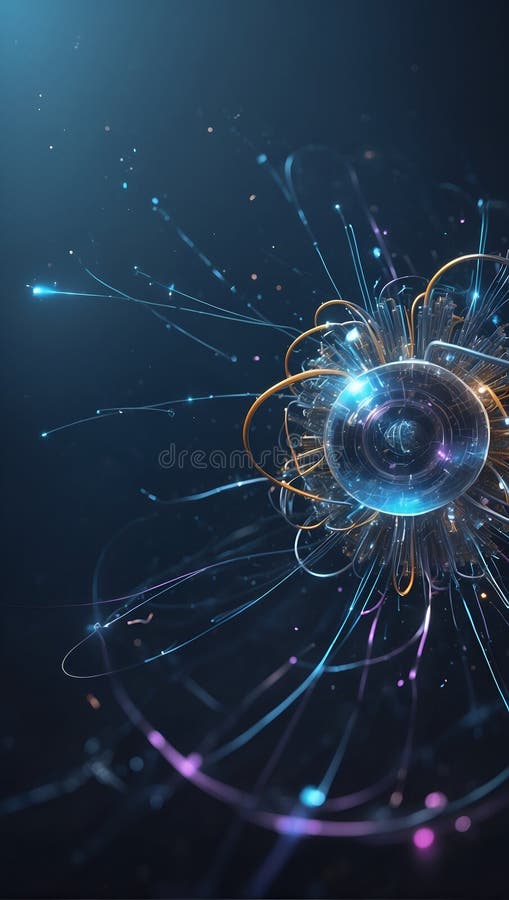 Qubit Unveiled: AI-Generated Quantum Insights. AI Generate Stock ...