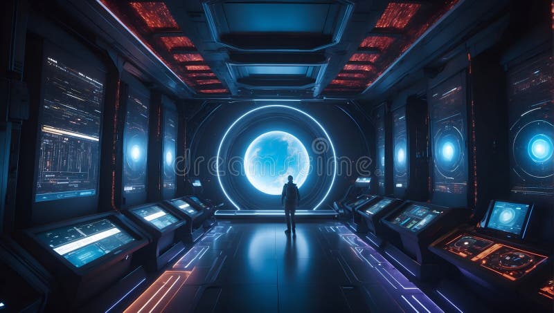 Tomorrow S Nexus: DataEclipse Odyssey Unveiled. AI Generate Stock Photo ...