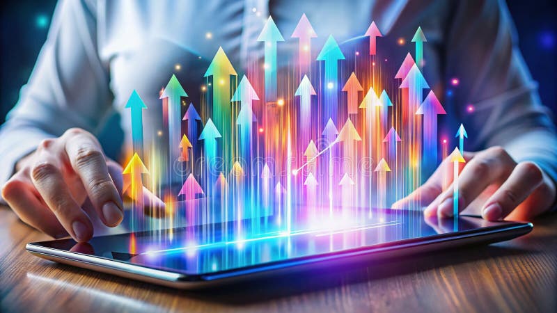 Unveiling Ambition and Challenge a Panoramic Double Exposure of ...