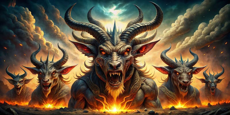 Unveiling the Apocalyptic Beast a Dramatic Visualization of Daniels Ten ...