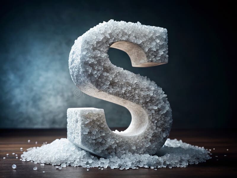 Unveiling the Architectural Intricacies of Salt an Abstract Grain ...