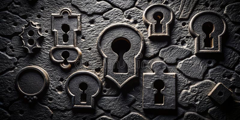 Unveiling Architectural Intrigue a Deep Dive into Abstract Black Keys ...