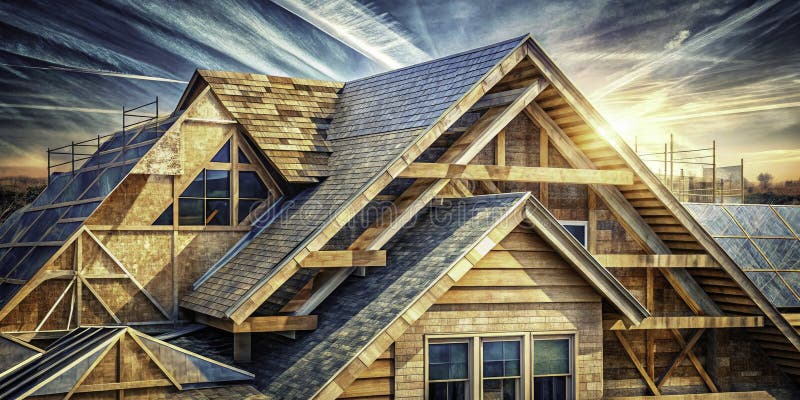 Unveiling the Architectural Layers of a Modern House Roof a Detailed ...