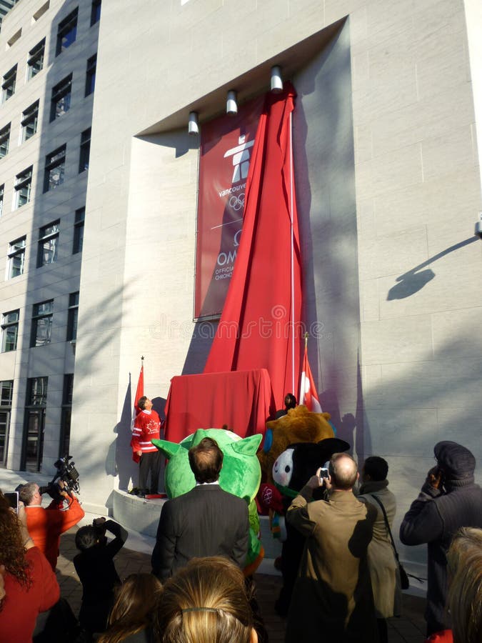 Unveiling at the Canadian Embassy Editorial Image - Image of embassy ...