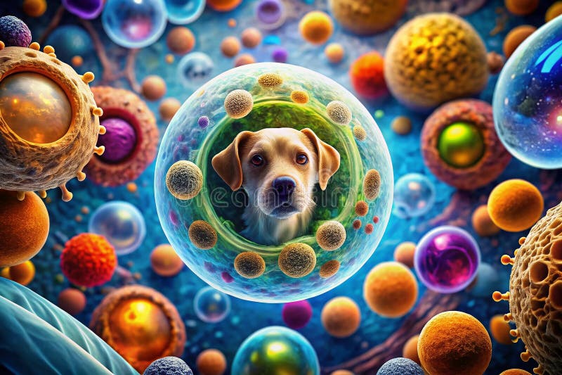 Unveiling the Canine Cell a Deep Dive into the Microscopic Structure of ...