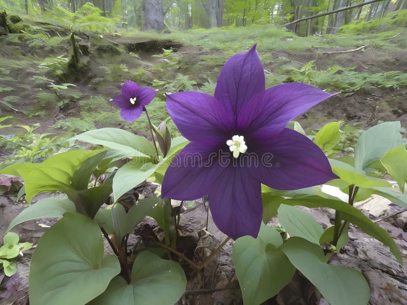 Unveiling the Charm of Purple Trillium Stock Image - Image of ... Unveiling the Charm of Purple Trillium Stock Image - Image of ...