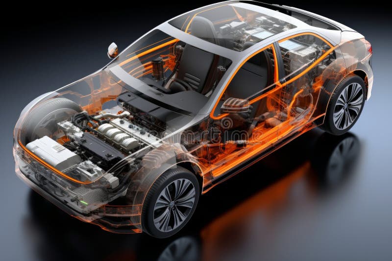 Unveiling the Complex Internal Structure of an Electric Vehicle S Motor ...