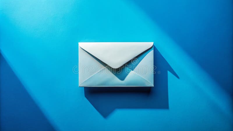 Unveiling Connections a Postal Envelope and Mail Icon Symbolize the ...