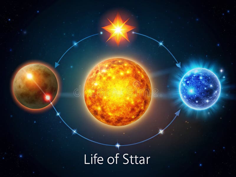Star Lifespan Stock Illustrations – 9 Star Lifespan Stock Illustrations ...