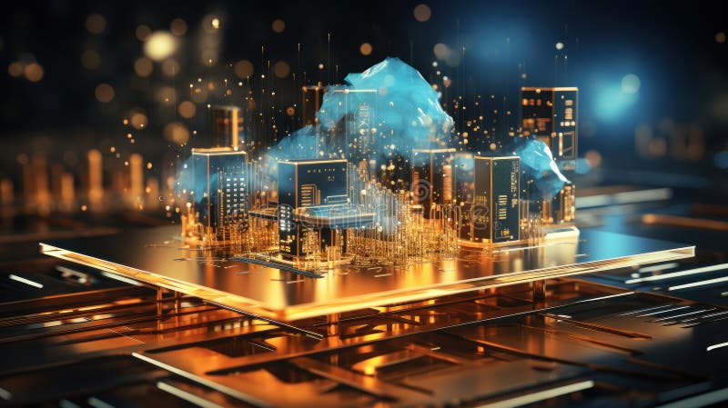 Unveiling the Digital Horizon: Futuristic Information Technology Stock ...