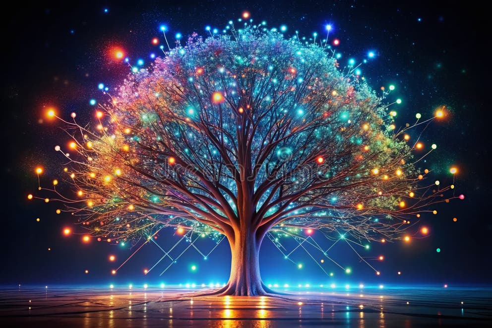 Unveiling the Digital Tree of Knowledge an Abstract Visualization of ...