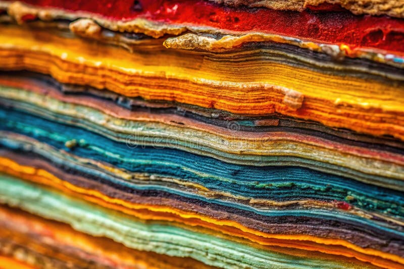 Unveiling the Earths Secrets a Closeup Examination of a Core Sample ...